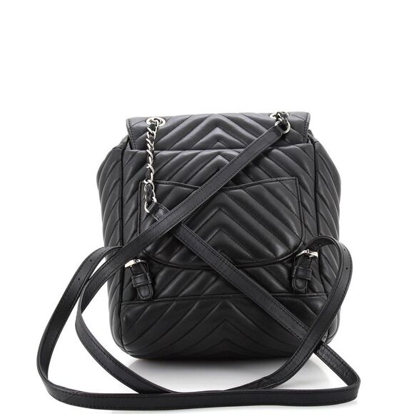 CHANEL | Bags | Chanel Urban Spirit Backpack Chevron Leather Small ...